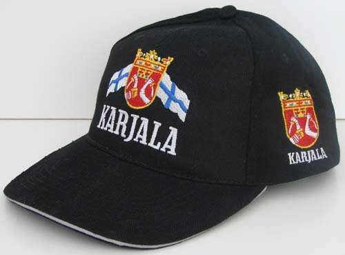 KARJALA Lippis Musta, ORIGINAL Tarrasäätö - Funstuffstore