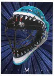 2001-02 Between the Pipes MASKS #35 Brian Hayward (G) Sharks ...