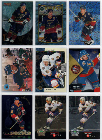 Brett Hull Hockey Cards - Funstuffstore