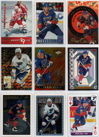 Brett Hull Hockey Cards - Funstuffstore