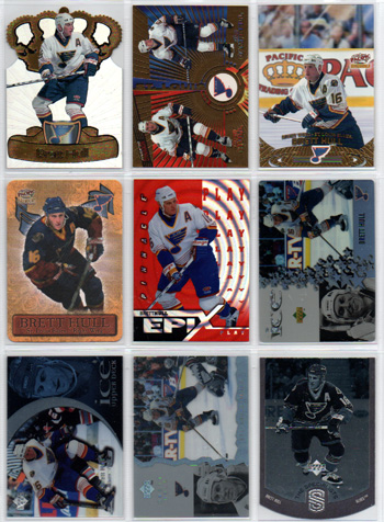 Brett Hull Hockey Cards - Funstuffstore
