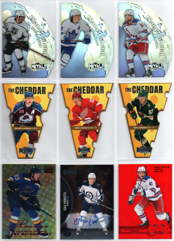 2021-22 NHL Metal Universe SILVER 371/399 AUTOGRAPH #183 Cole Perfetti ...