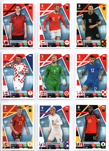 2024 Topps UEFA EURO #ALB6 Mario Mitaj (Albania) - Funstuffstore
