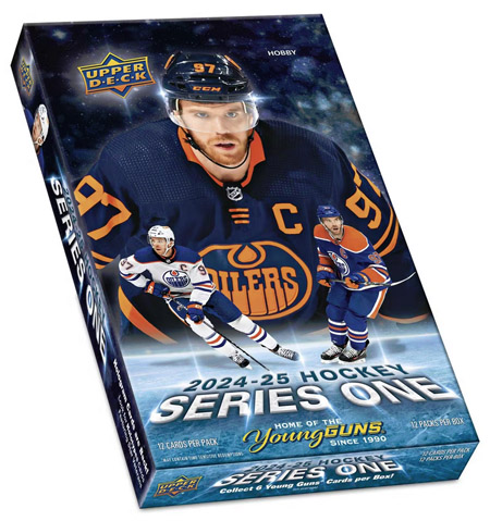 2024-25 Upper Deck Hockey Series 1 HOBBY Laatikko - Funstuffstore