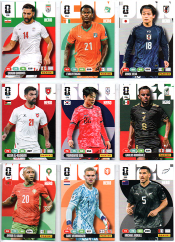 2026 Panini WORLD CUP 2026 Hero #292 Cesar Montes (Mexico) - Funstuffstore